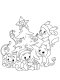 Pokemon Christmas coloring page - Free printable