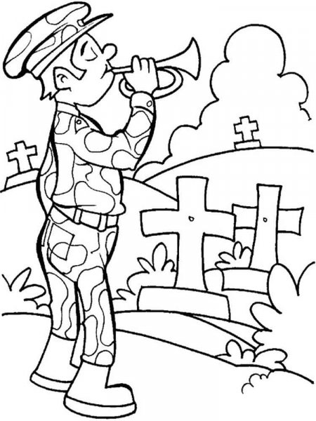Remembrance Day coloring pages