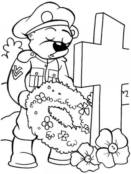 Remembrance Day coloring pages
