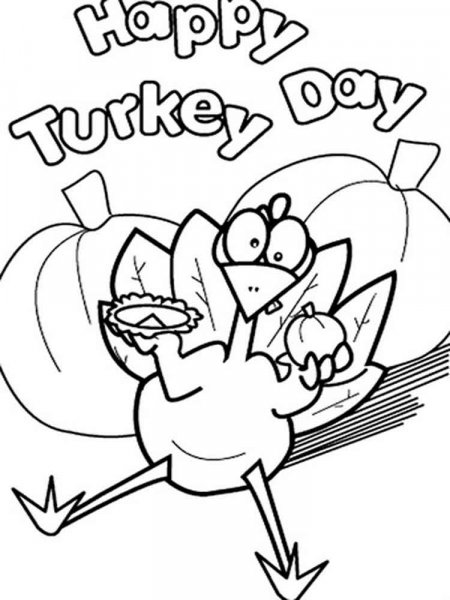 Thanksgiving Day coloring pages