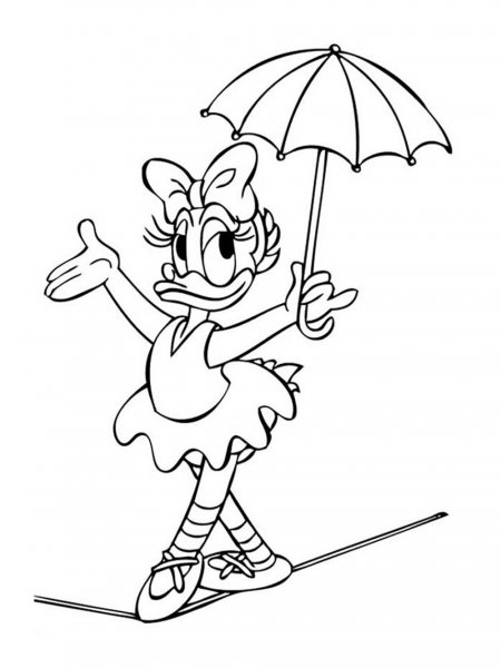 Acrobat coloring pages