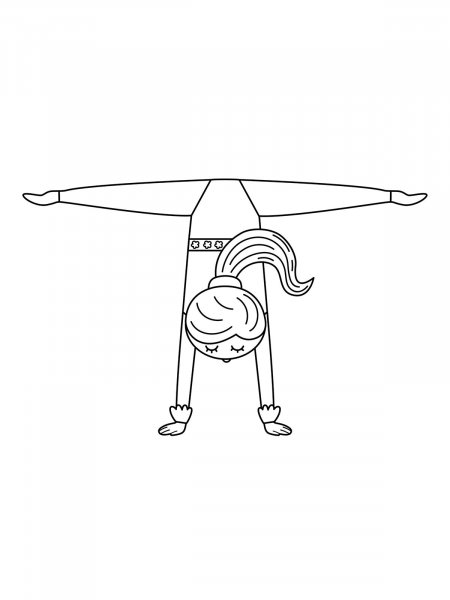 Acrobat coloring pages