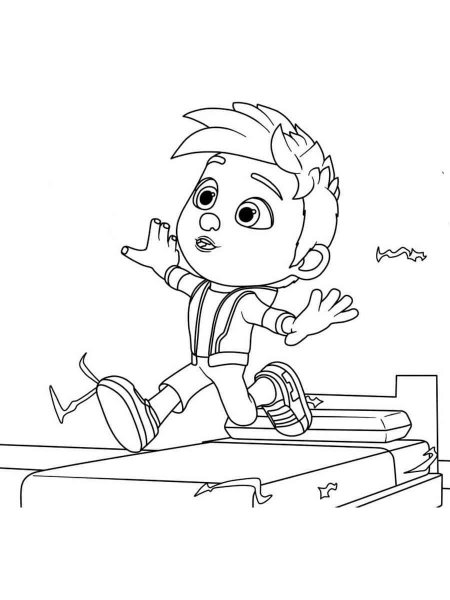 Action Pack coloring pages