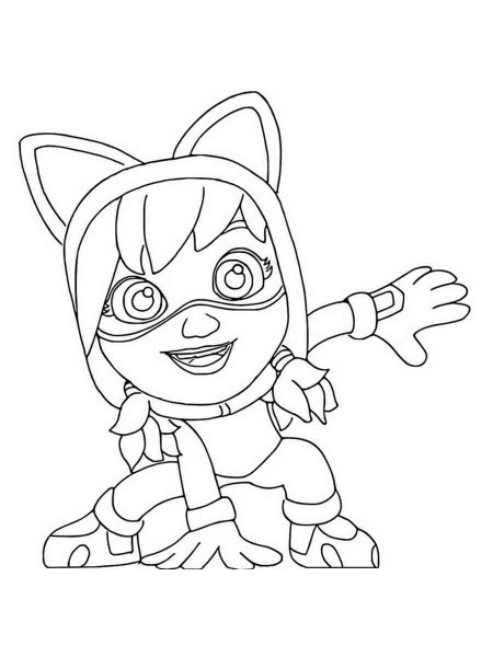 Action Pack coloring pages