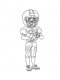 American Football coloring pages