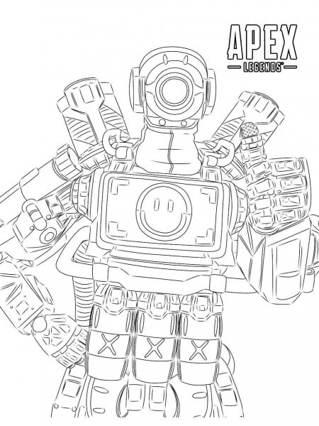 Apex Legends coloring pages