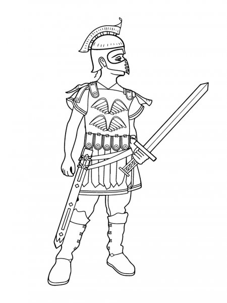Ares coloring pages