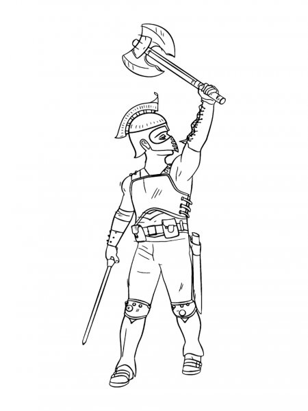 Ares coloring pages