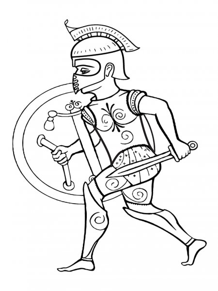 Ares coloring pages