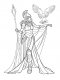 Athena coloring pages