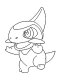 Pokemon Axew coloring pages - Free Printable