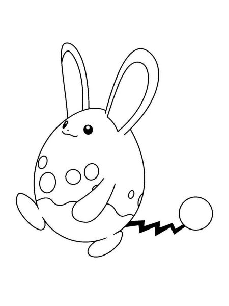 Pokemon Azumarill coloring pages - Free Printable