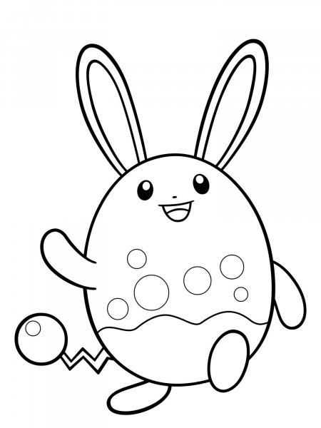 Pokemon Azumarill coloring pages - Free Printable