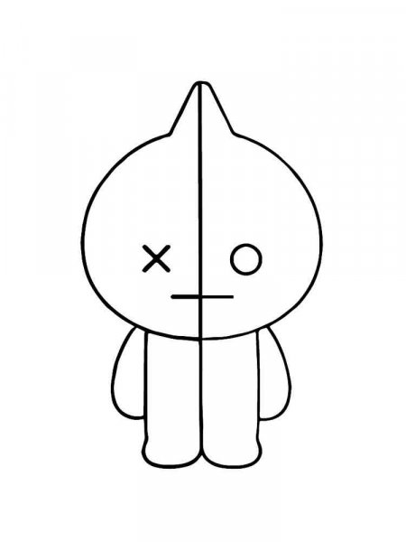 BT21 coloring pages