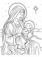 Baby Jesus coloring pages