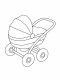 Baby Stroller coloring pages