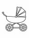 Baby Stroller coloring pages
