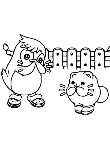 Badanamu coloring pages