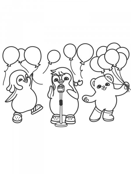 Badanamu coloring pages