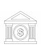 Bank coloring pages