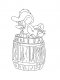 Barrel coloring pages