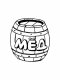 Barrel coloring pages