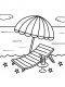 Beach Chair coloring pages