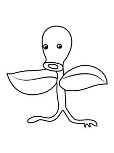 Pokemon Bellsprout coloring pages - Free Printable