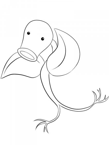 Pokemon Bellsprout coloring pages - Free Printable