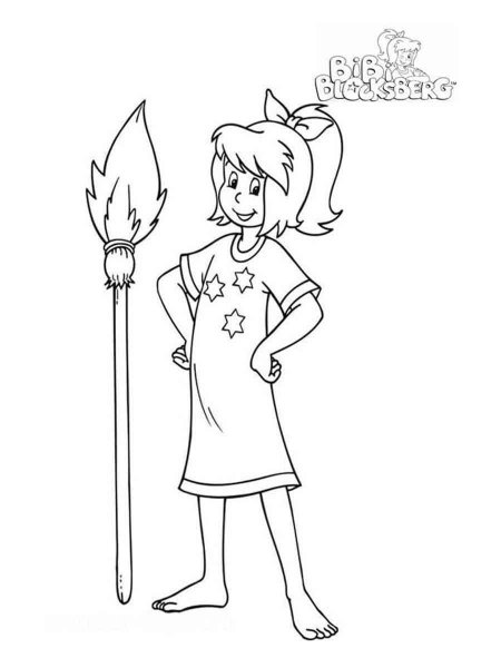 Bibi and Tina coloring pages