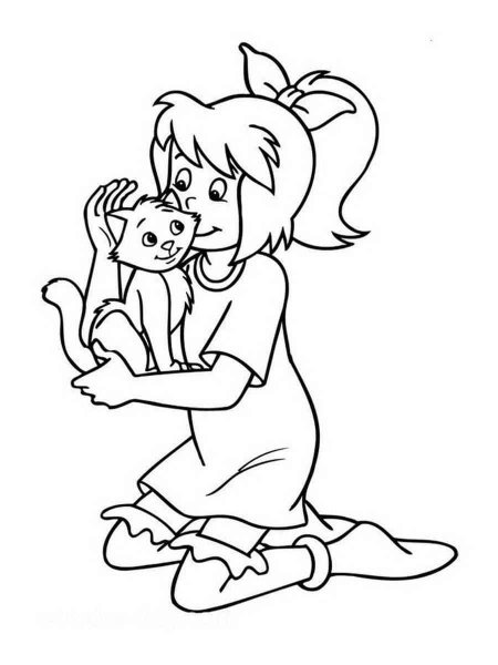 Bibi and Tina coloring pages