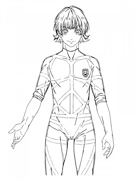 Blue Lock coloring pages