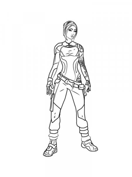 Borderlands coloring pages