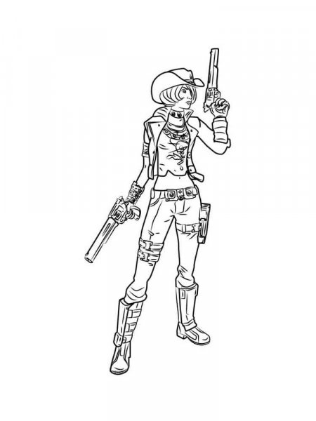 Borderlands coloring pages
