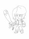 Bibi Brawl Stars coloring pages