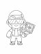 Brock Brawl Stars coloring pages