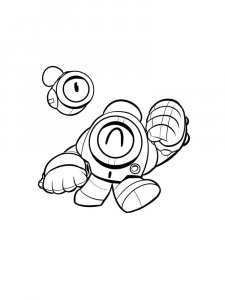 Nani Brawl Stars coloring pages