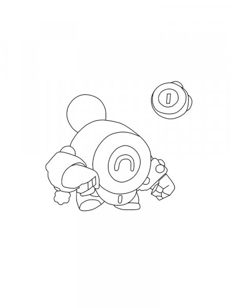 Nani Brawl Stars coloring pages