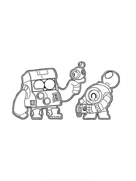 Nani Brawl Stars coloring pages