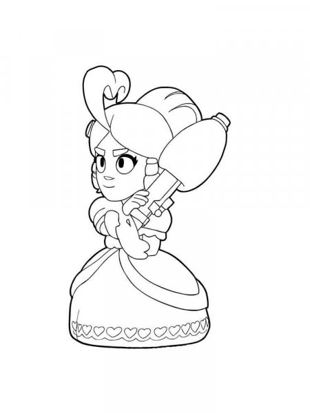 Piper Brawl Stars coloring pages