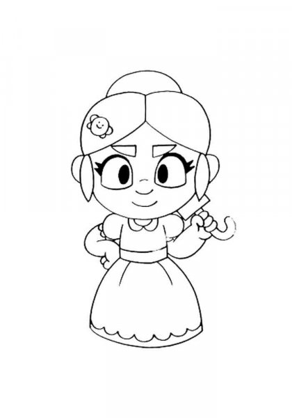Piper Brawl Stars coloring pages