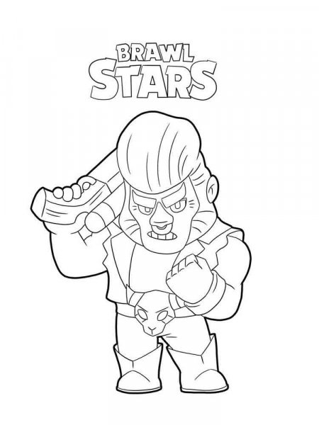 Brawl Stars coloring pages