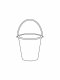 Bucket coloring pages