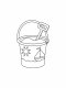 Bucket coloring pages