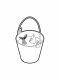 Bucket coloring pages