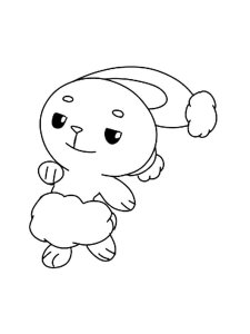 Pokemon Buneary coloring pages - Free Printable
