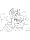 Bunzo Bunny coloring pages