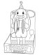 Bunzo Bunny coloring pages