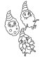Pokemon Burmy coloring pages - Free Printable