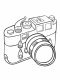 Camera coloring pages